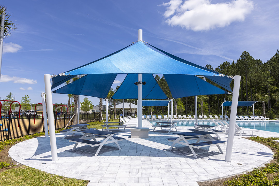 Multiple Shade Sails